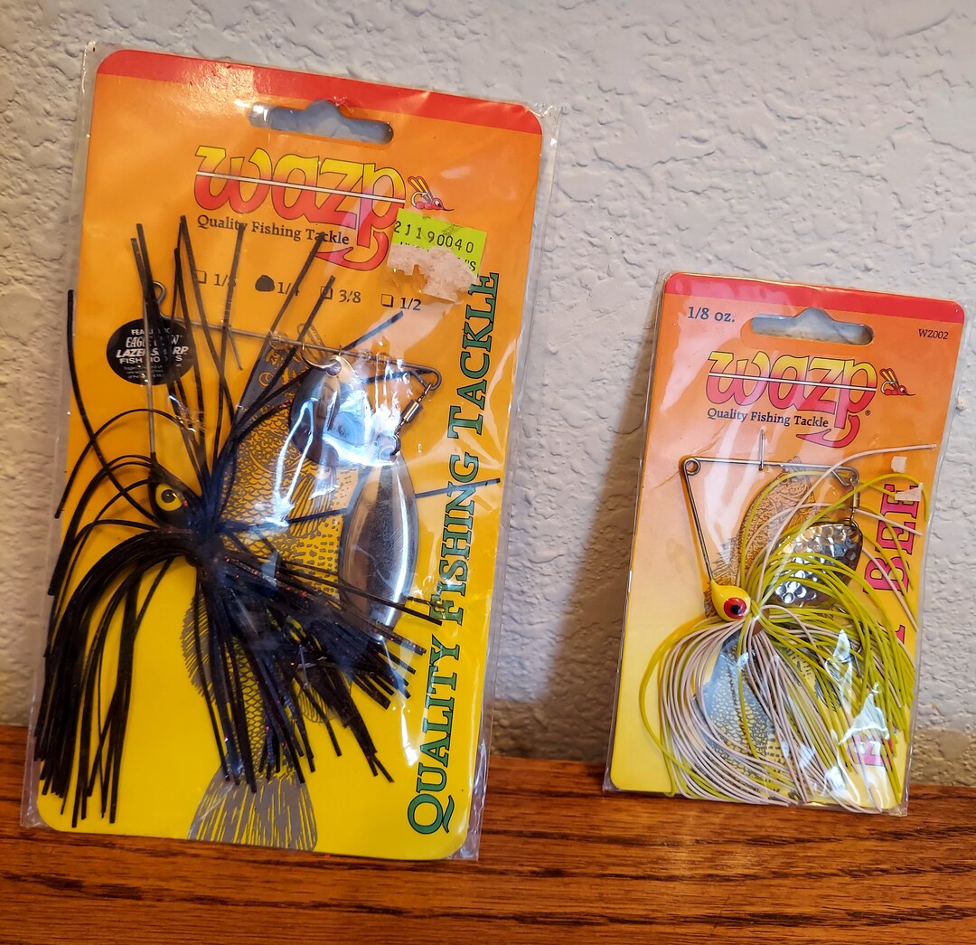 Rare Find Brand New Vintage Wazp Quality Fishing Tackle - Etsy