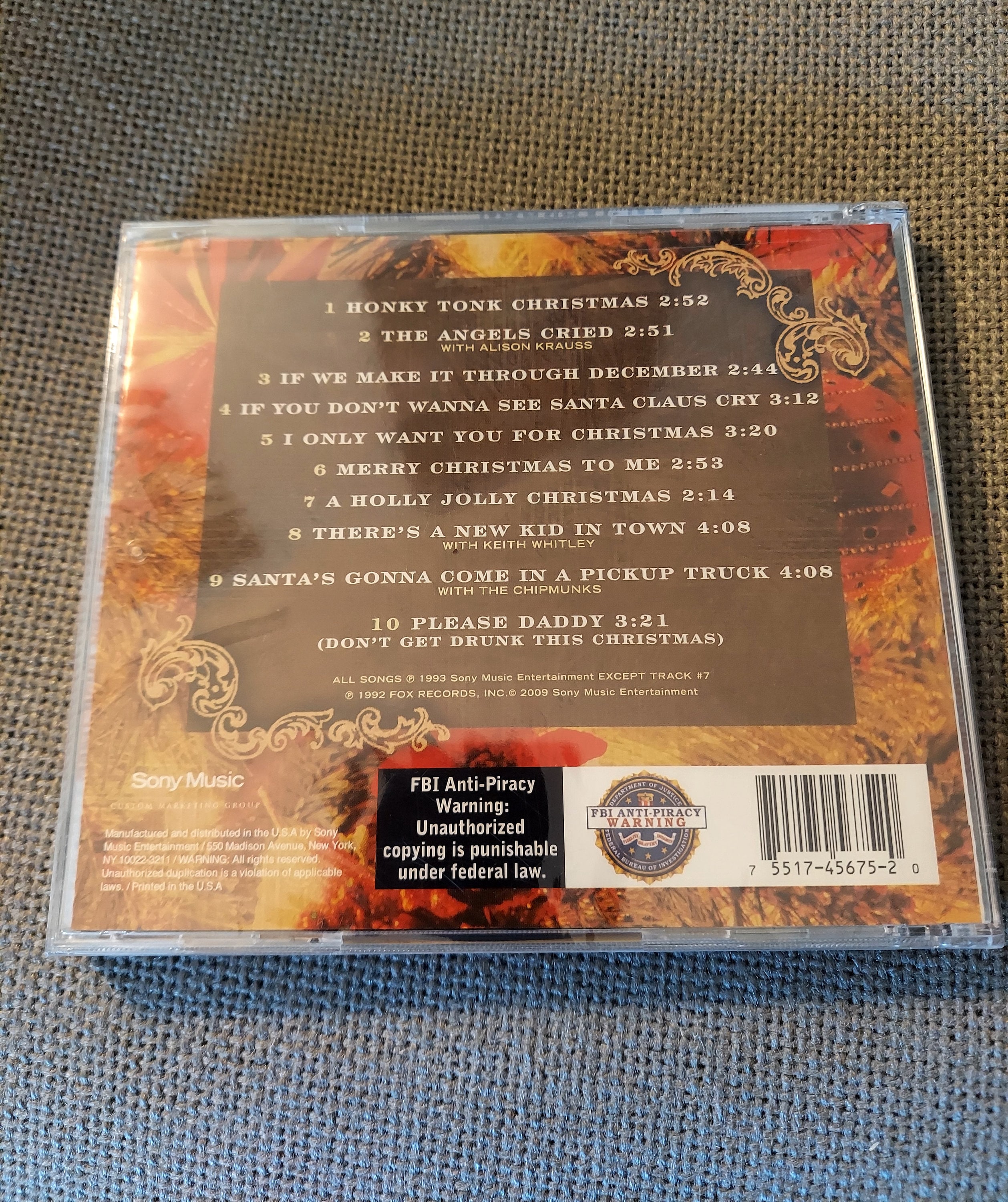 Alan Jackson Honky Tonk Christmas New Never Opened - Etsy