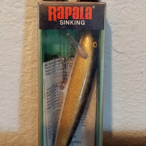New Vintage Rapala Sinking Countdown CD11 Gold - Etsy
