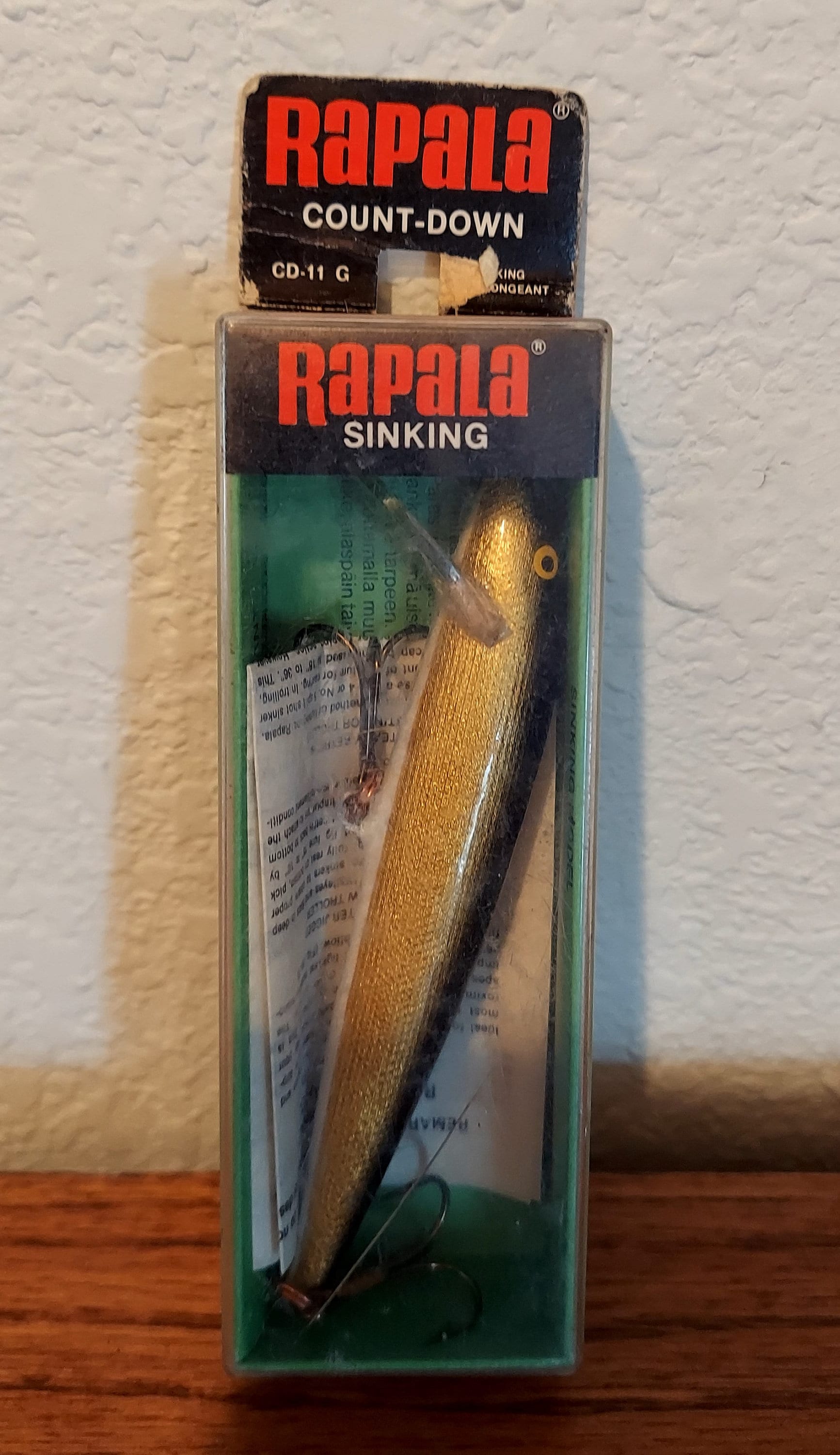 New Vintage Rapala Sinking Countdown CD11 Gold - Etsy