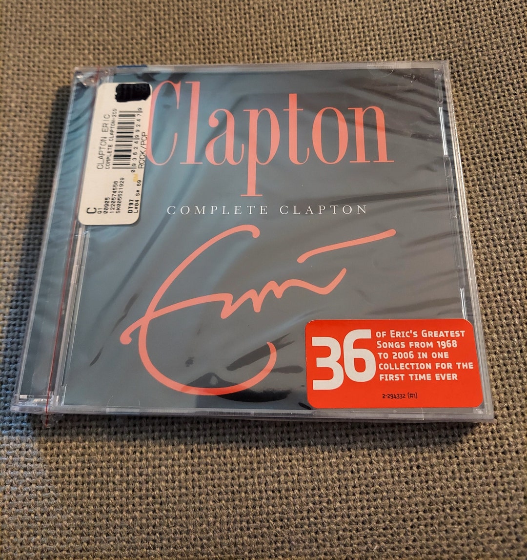 Eric Clapton Complete Clapton 36 Songs 2 Cds New Never Opened - Etsy