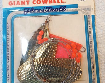 Rare Find Vintage Les Davis Jack-o-diamonds Cowbell Flex-i-troll for ...