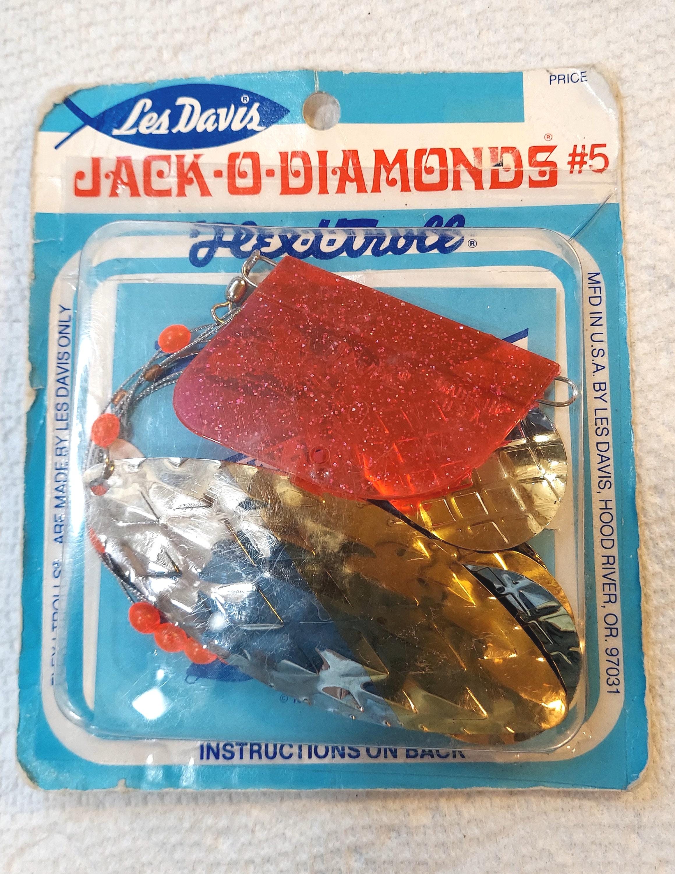 Rare Find Vintage Les Davis Jack-o-diamonds Cowbell Flex-i-troll for ...