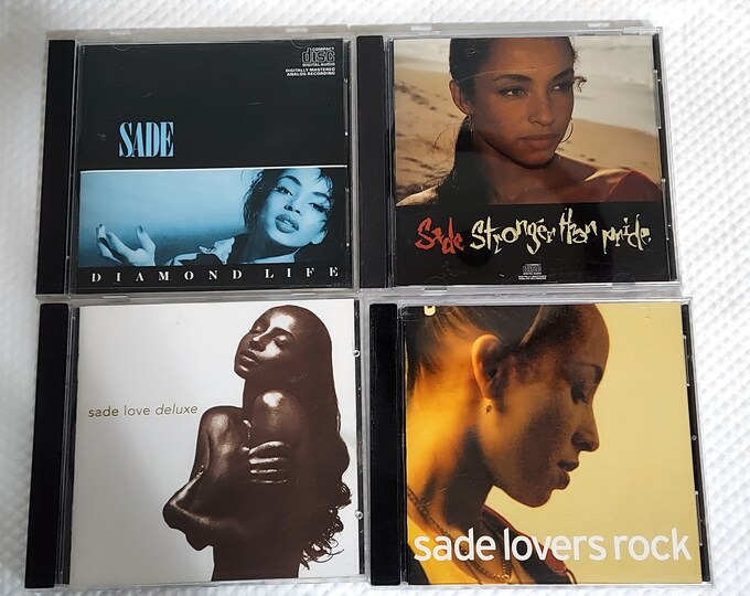 SADE Lot of 4 Cds Music Hits Collection 1985, 1988, 1992 and 2000 - Etsy