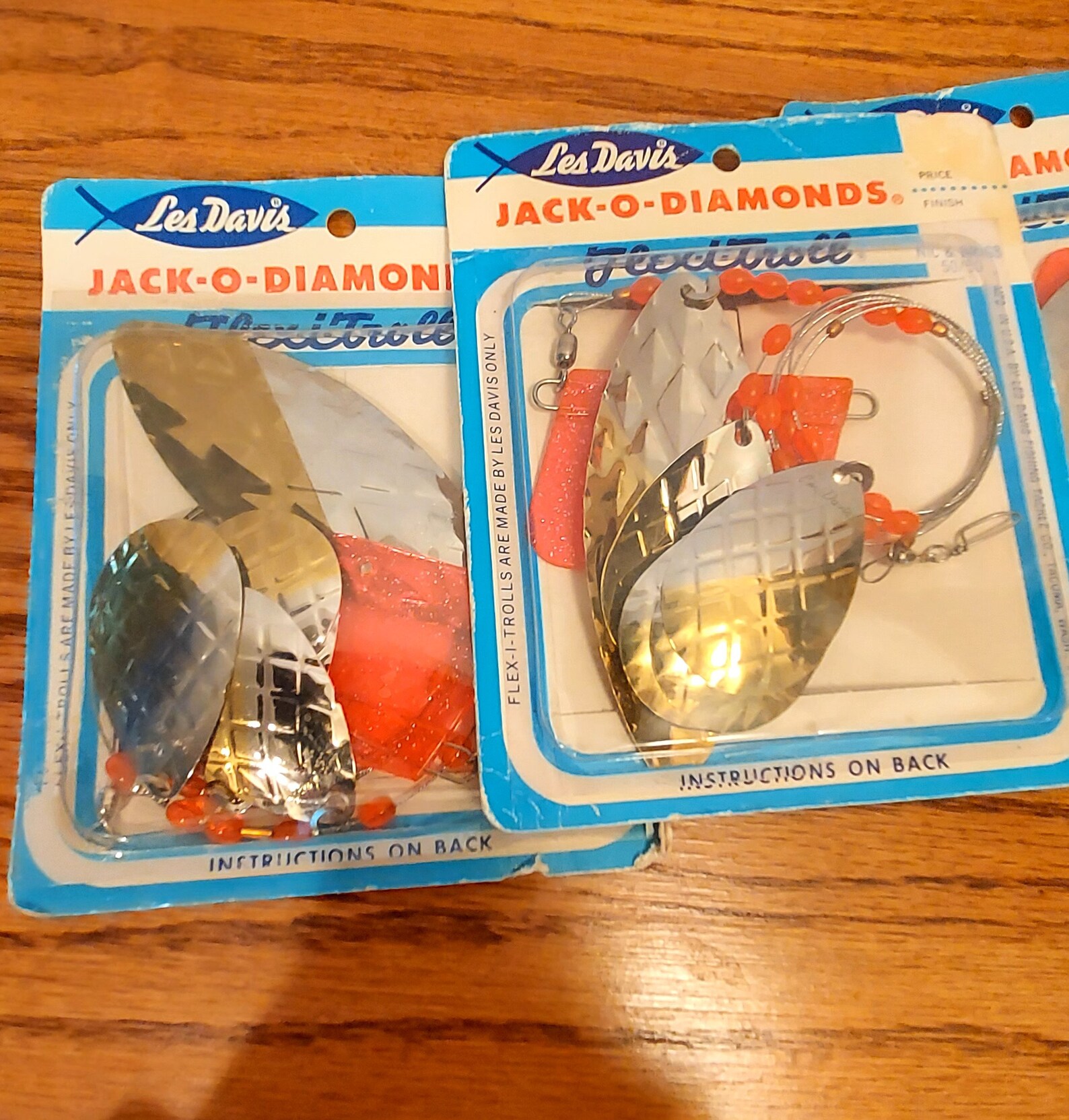 Rare Find Vintage Les Davis Jack-o-diamonds Cowbell Flex-i-troll for ...