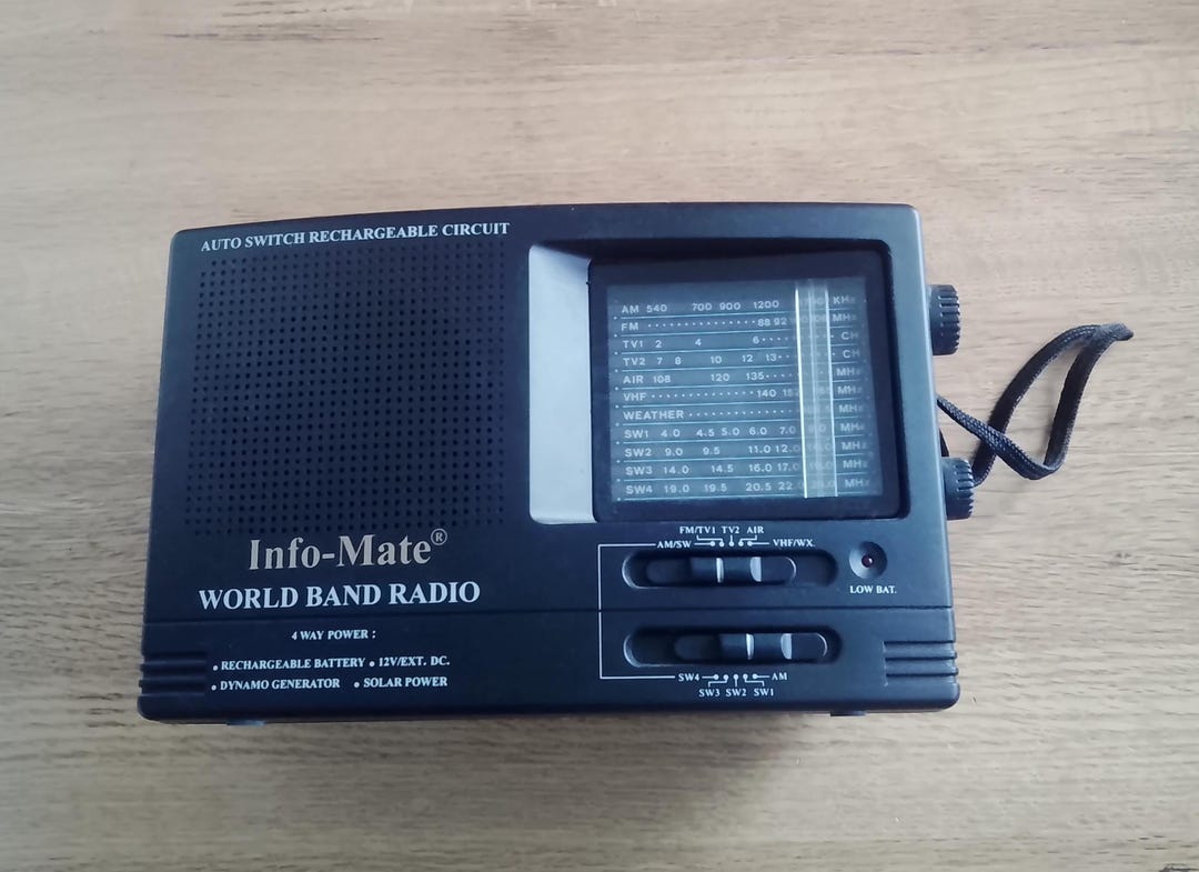 1998 Sun-mate Infor-world Band Generator and Solar Radio - Etsy