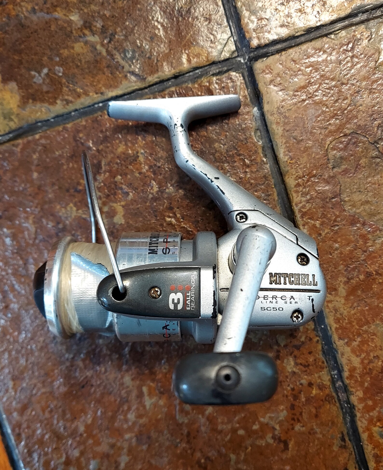 Vintage Mitchell Spider Cast SC50 From the Super Line Series Fishing ...