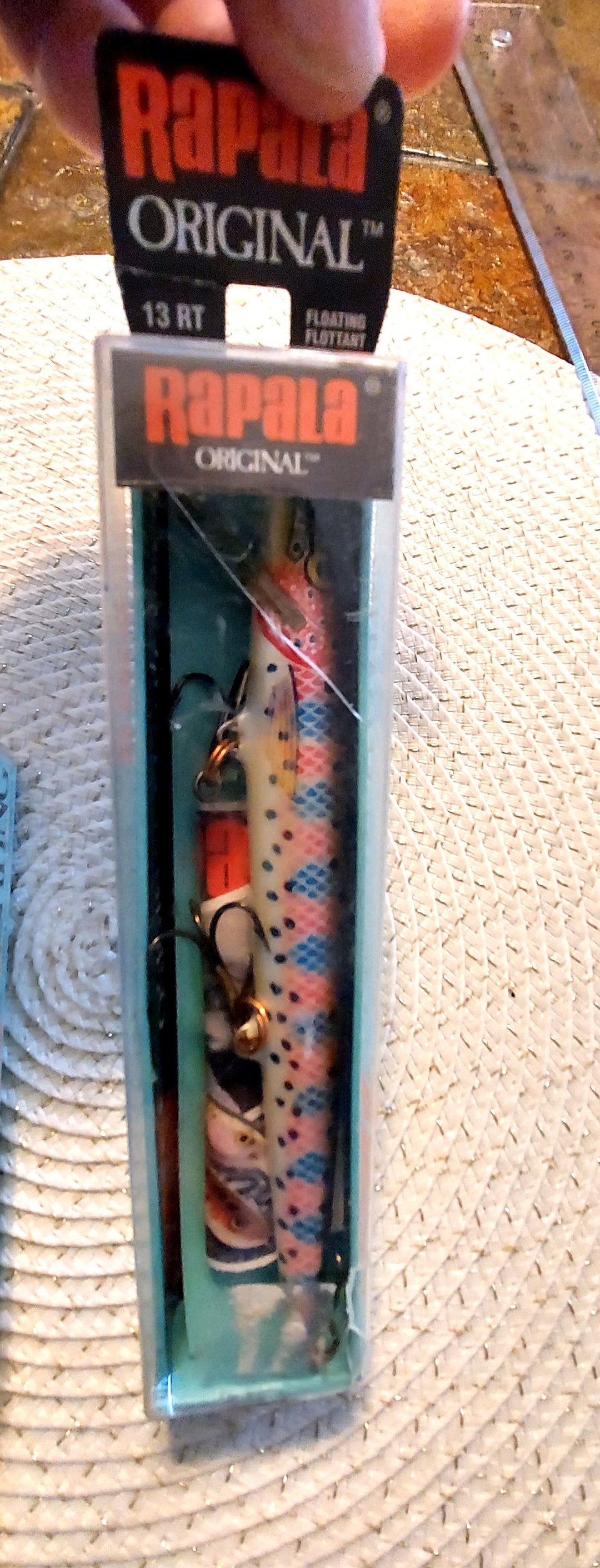 Vintage Rapala Original Floating Model 13 RT 5.25 " in Length Made in ...