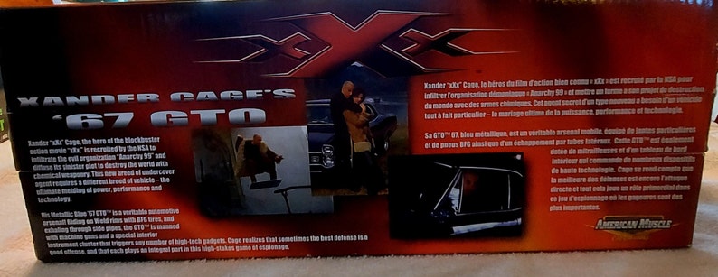 American Muscle Car Xander Cage's 1967 GTO From the Movie xxx FAST X - Etsy