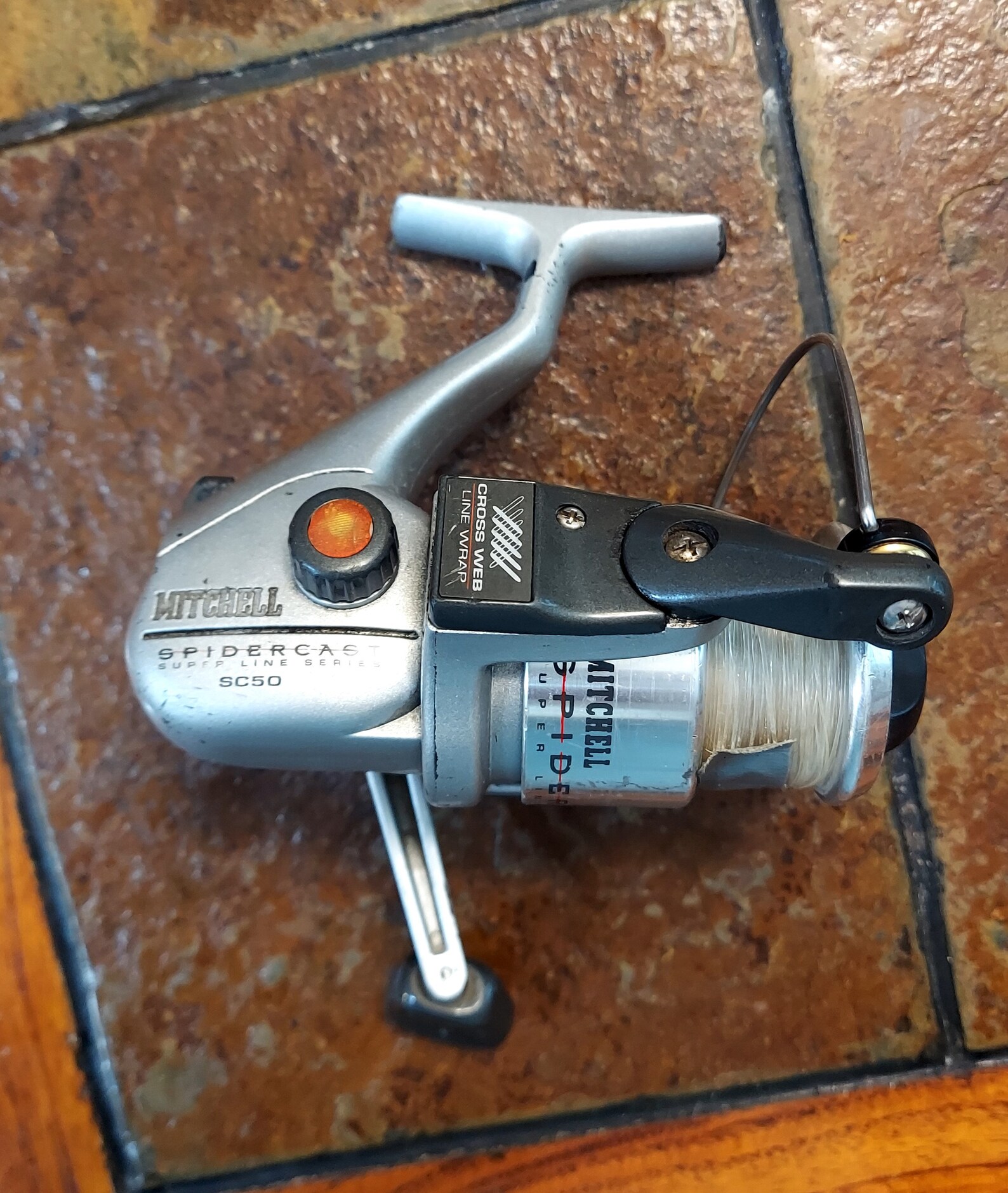 Vintage Mitchell Spider Cast SC50 From the Super Line Series Fishing ...