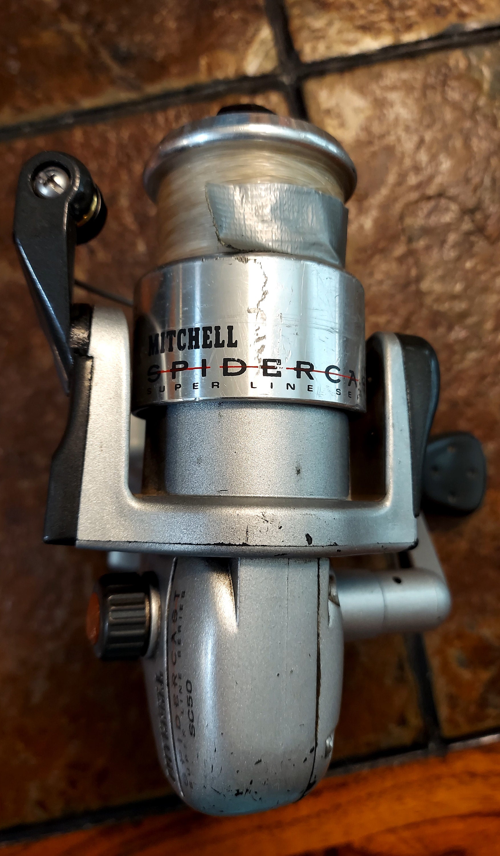 Vintage Mitchell Spider Cast SC50 From the Super Line Series Fishing ...