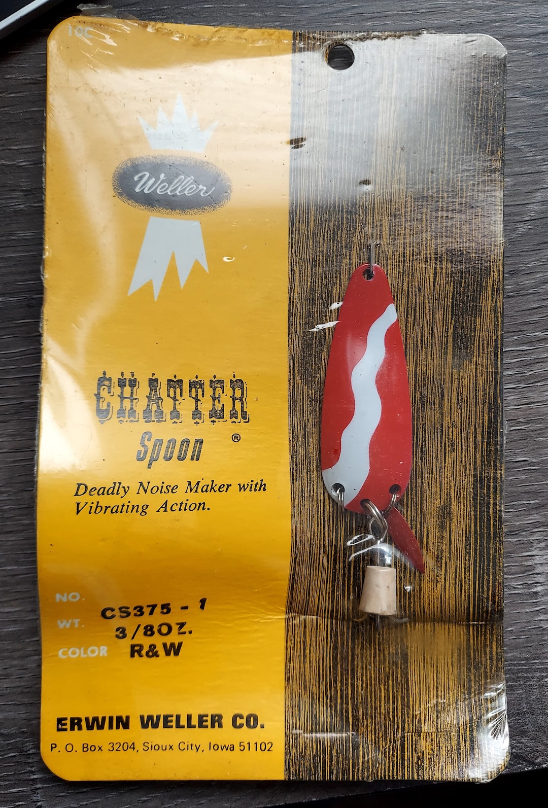 Rare Find Brand New Vintage Weller Chatter Spoon 3/8 Oz. - Etsy