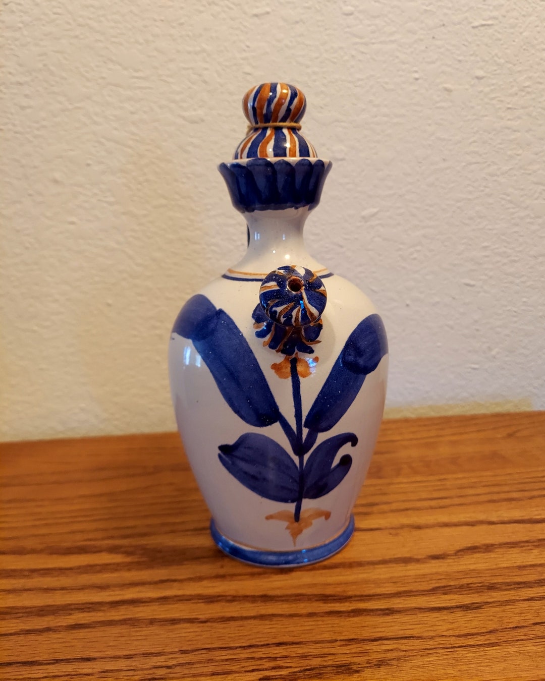 Rare Find Vintage El Bocal Venezia Hand Painted Wine Jug Italy Signed ...