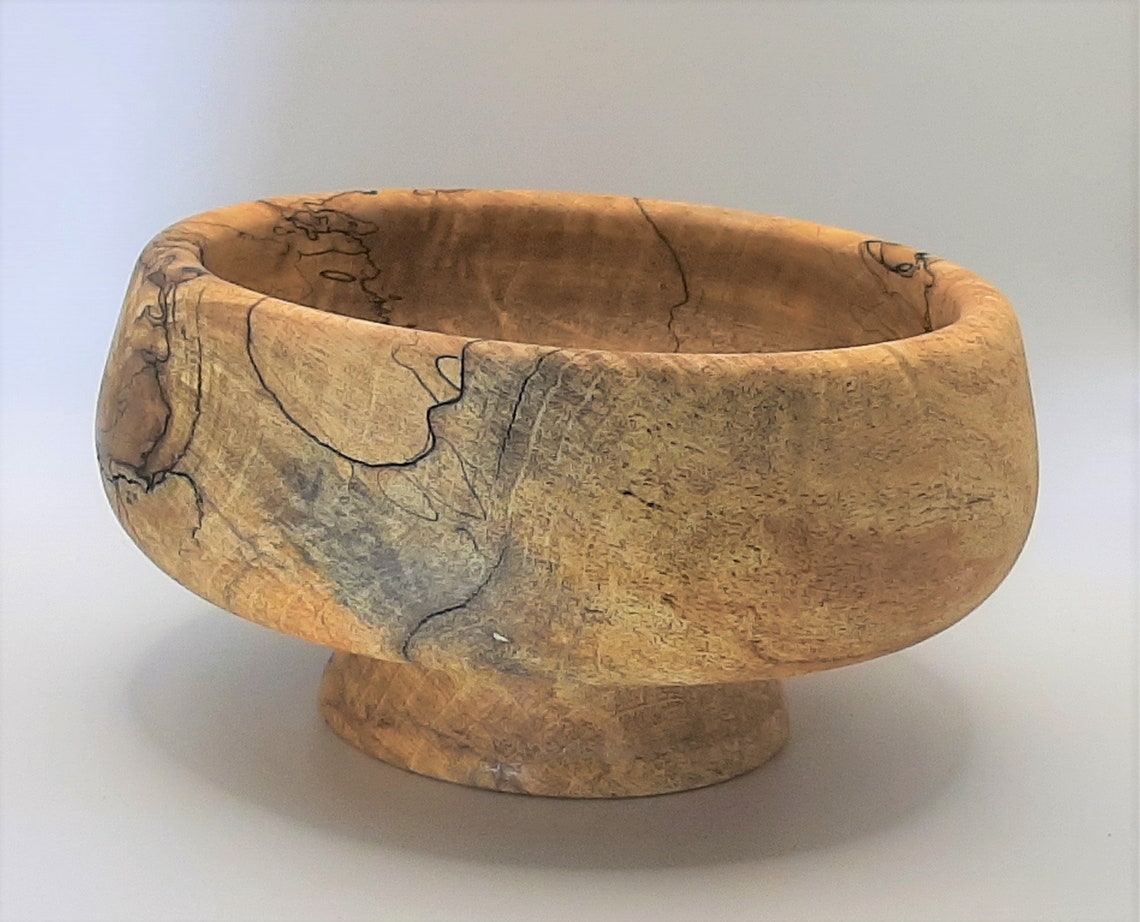 Spalted Maple Steam Bowl - Etsy