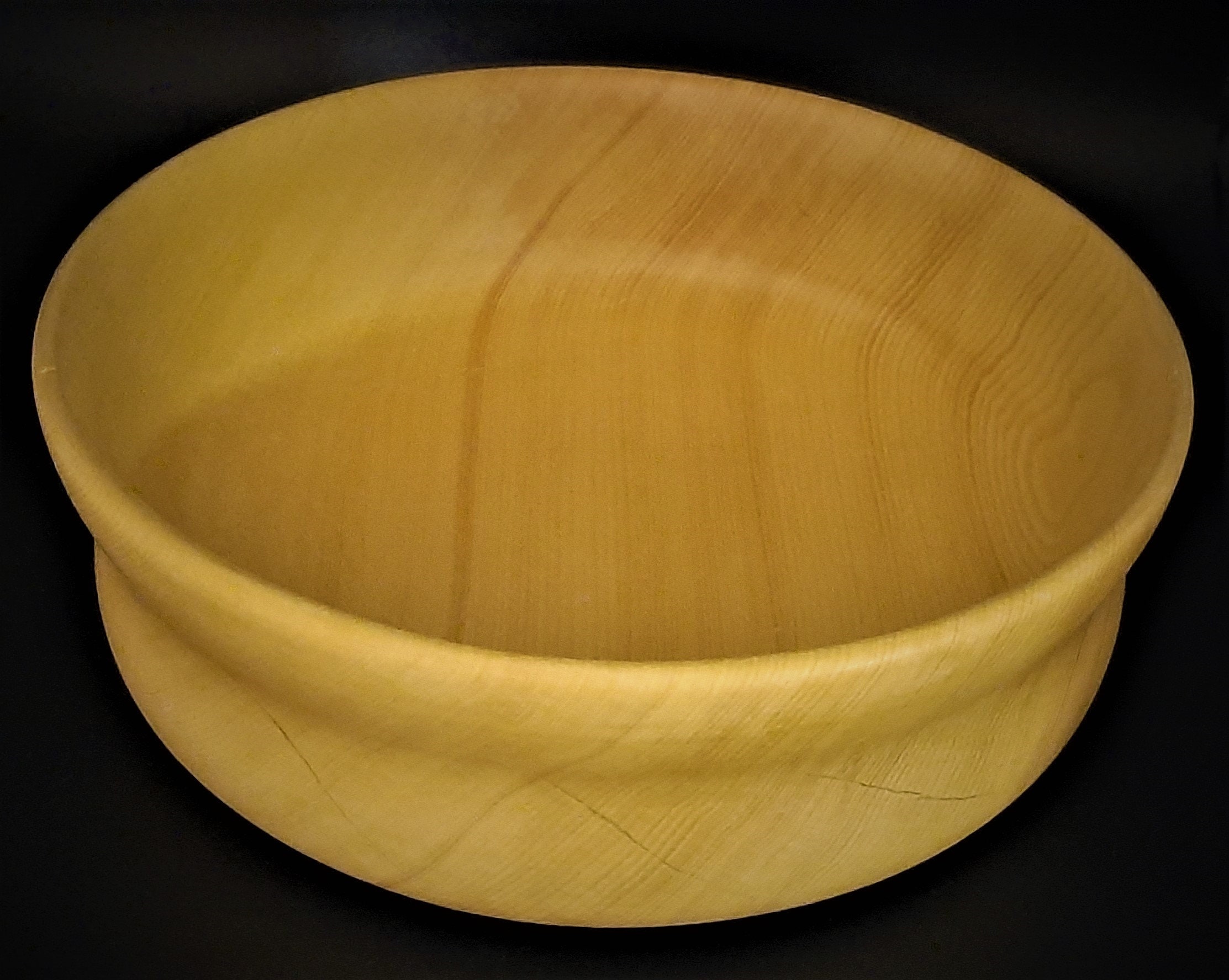 White Canadian Cedar Bowl - Etsy