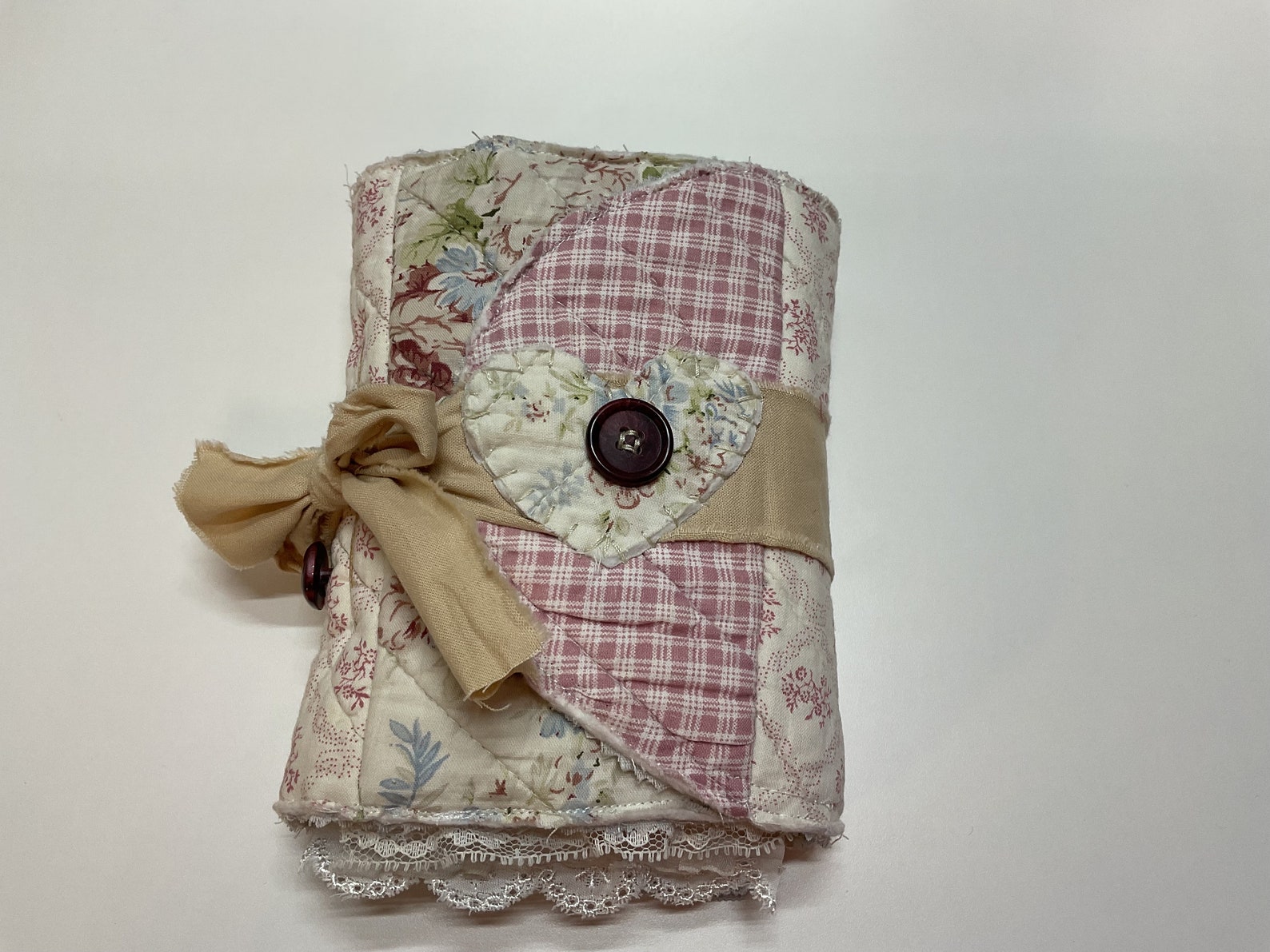 Vintage Quilted Journal - Etsy