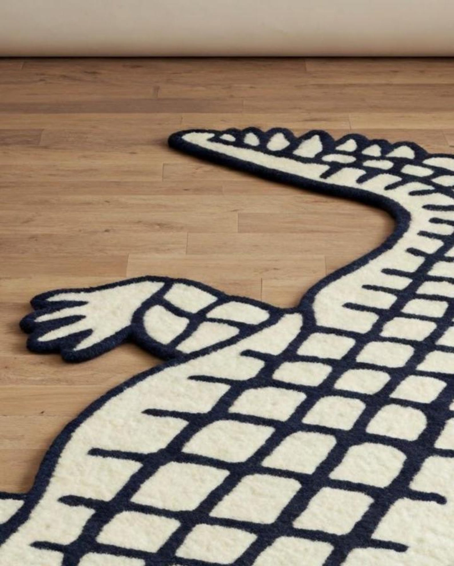 Crocodile Rugs Handmade Tufted for Living Room Bedroom Kid Room ...