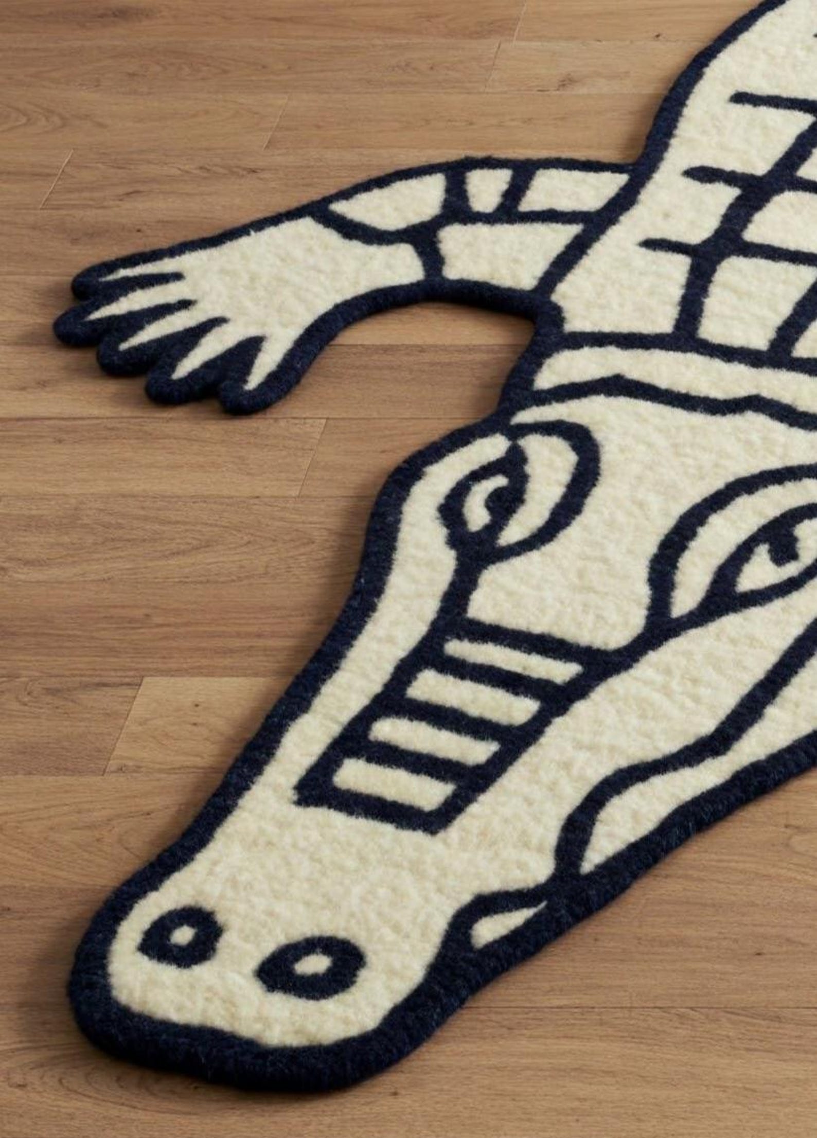 Crocodile Rugs Handmade Tufted for Living Room Bedroom Kid Room ...