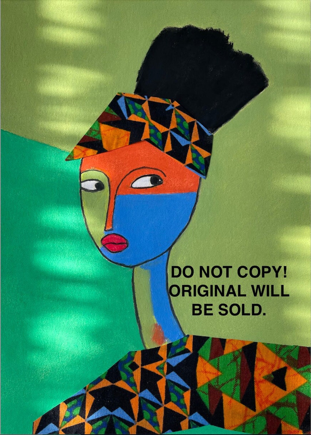 Gail's Art by GFJ Abstract Pastel Drawing - Etsy