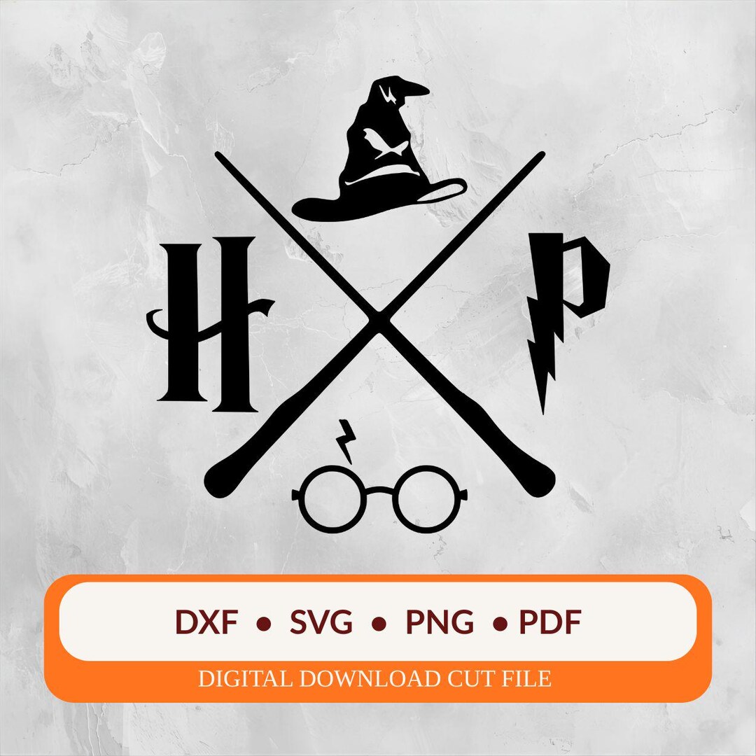 El mago Elegido SVG / Archivos de corte mágicos / Diseño inspirado en ...