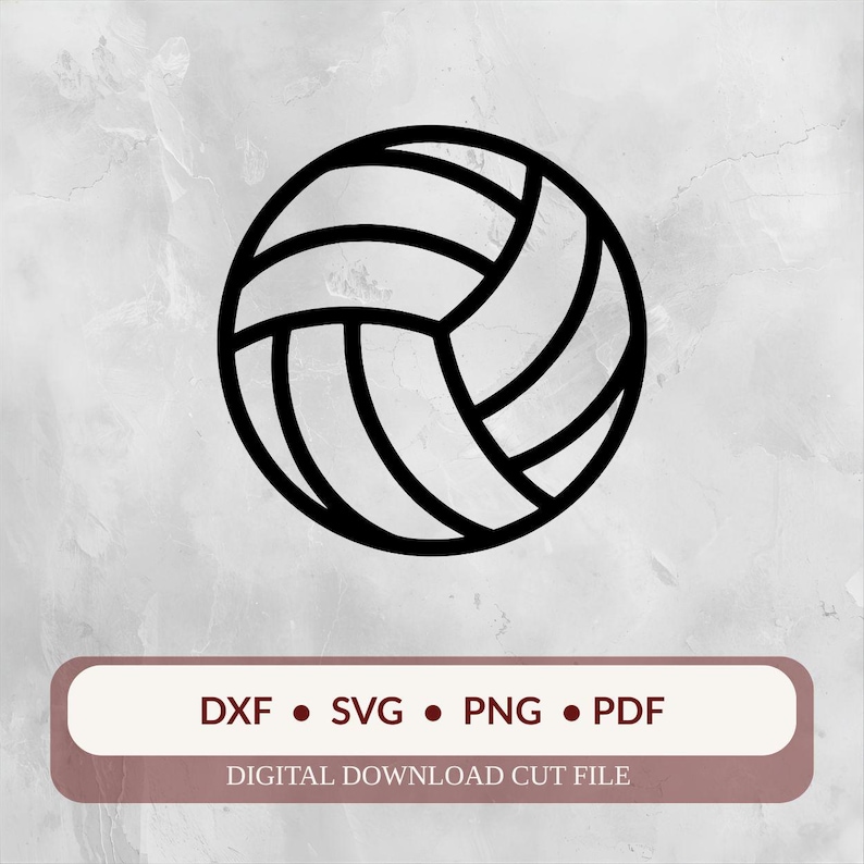 Volleyball SVG | Vector Sports Cut Files for Cricut & Silhouette ...