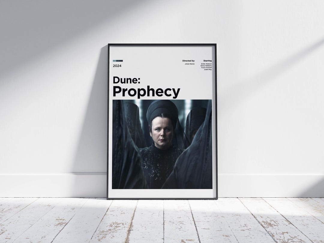 Dune Prophecy Poster, Digital Movie Poster, Digital Movie Print ...