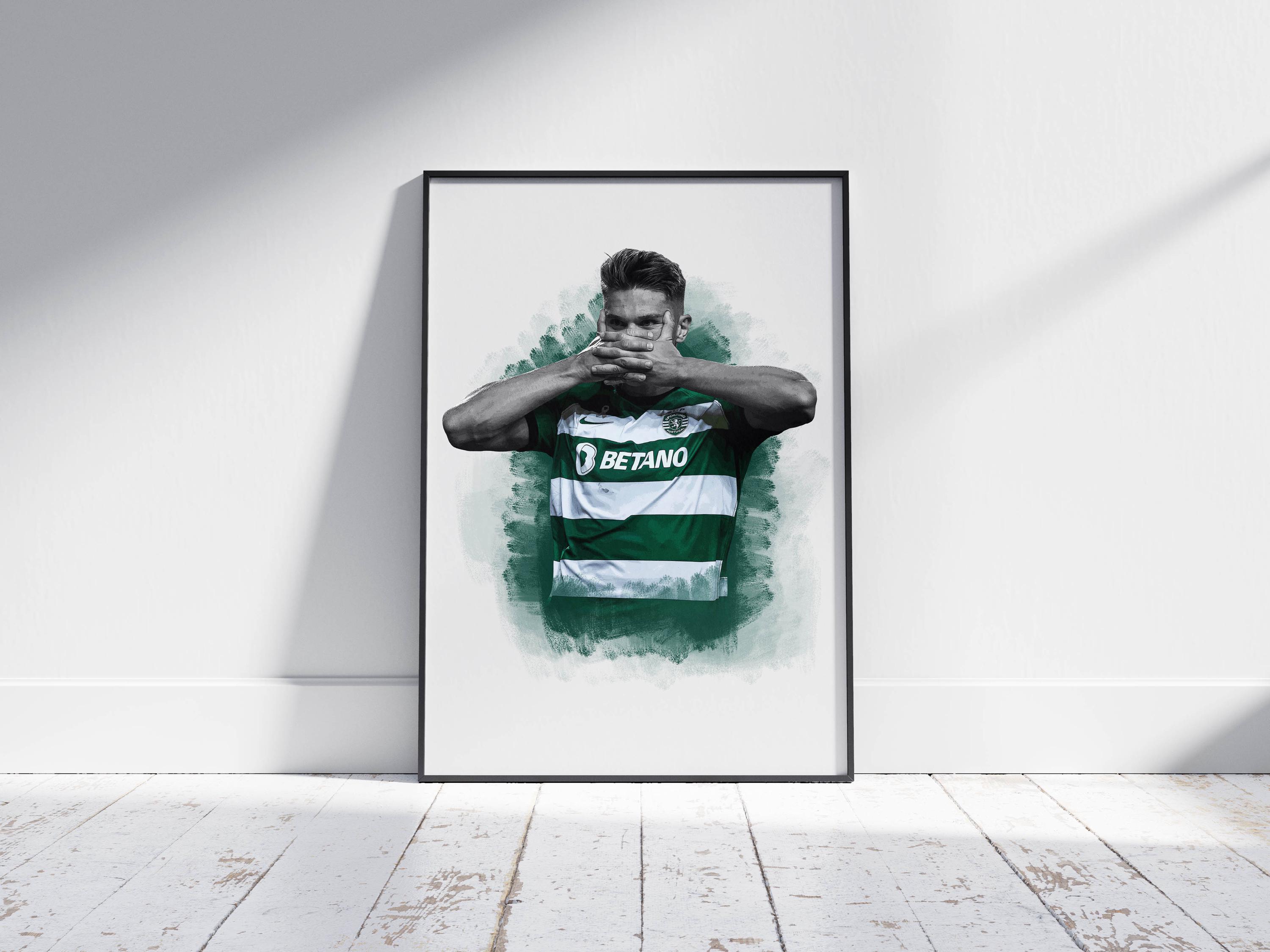 Viktor Gyokeres Poster, Digital Soccer Poster, Digital Football Print ...