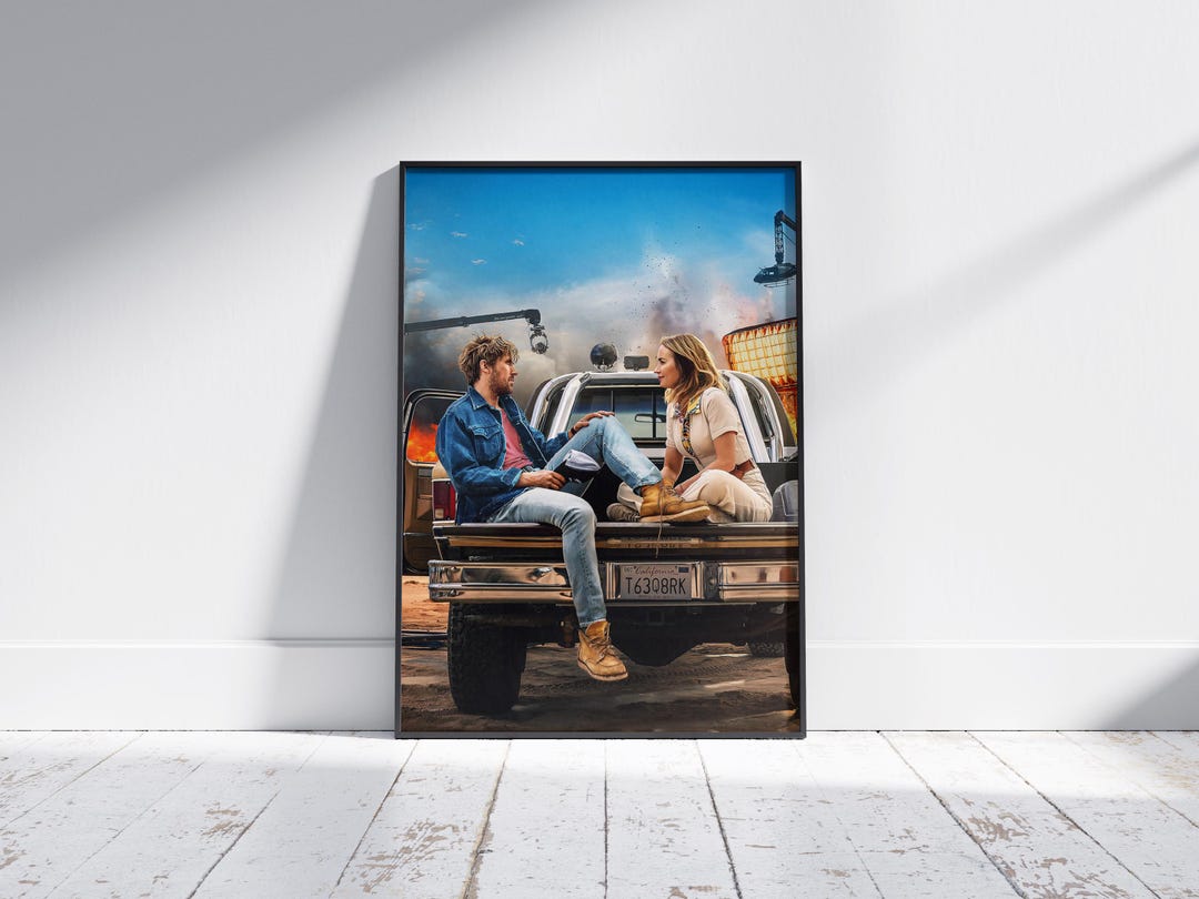 The Fall Guy Poster, Digital Movie Poster, Digital Movie Print, Digital ...