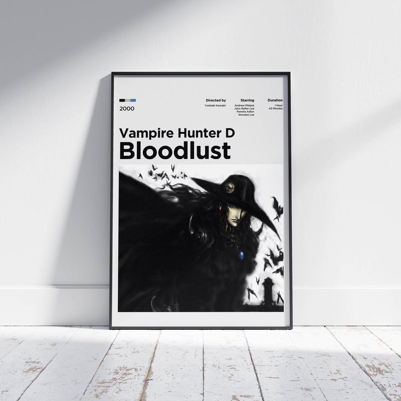 Vampire Hunter D - Etsy