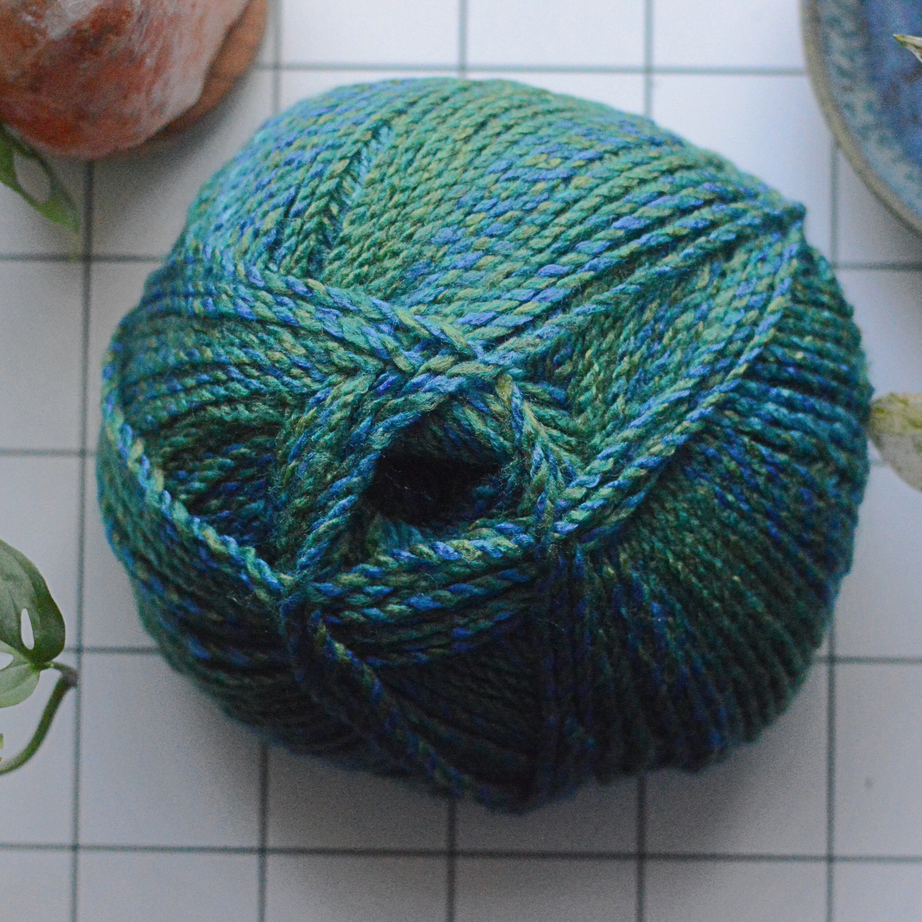 Chunky Marine Crochet Fisherman Hat Blue, Turquoise, Green, Docker Hat ...