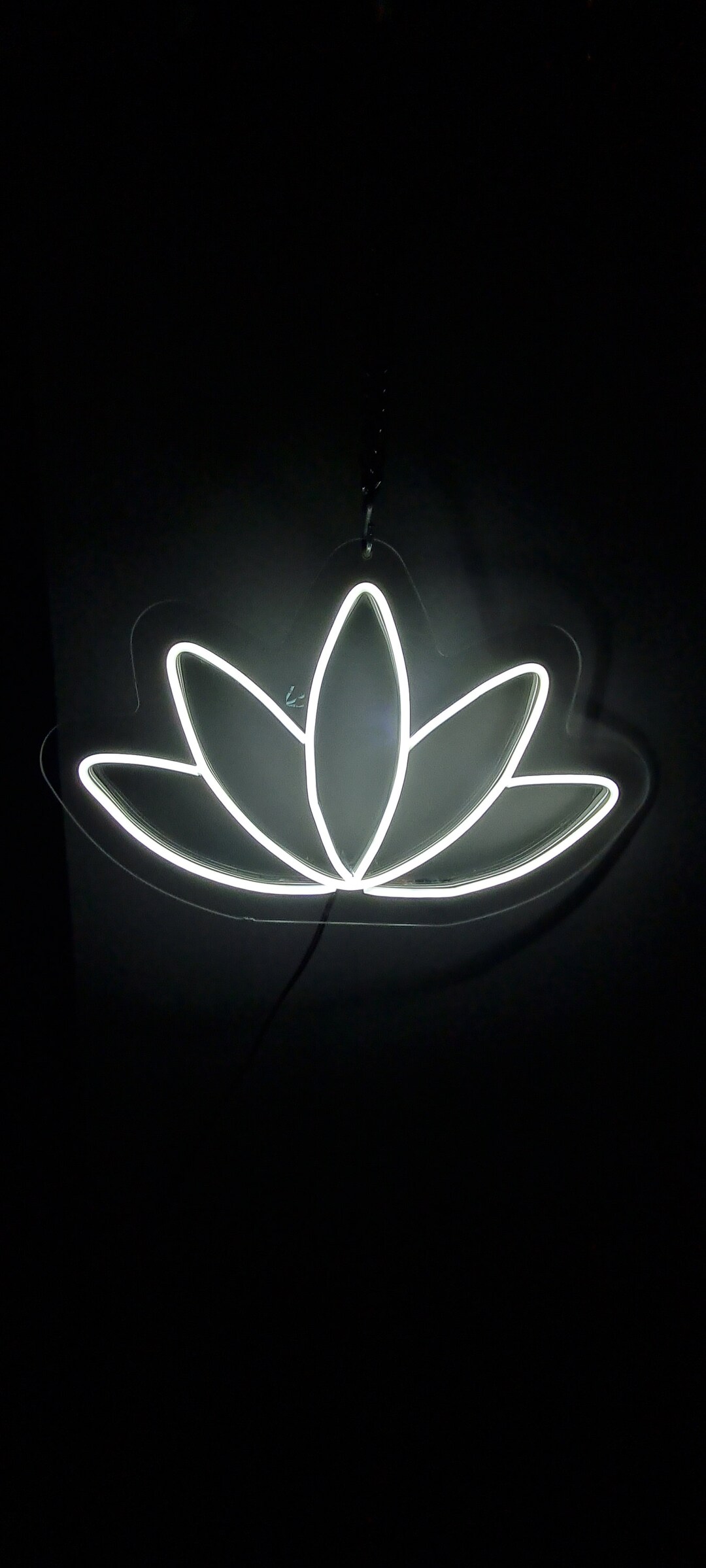 Lotus Flower Neon Sign Illuminated Flower Wall Decor Home - Etsy