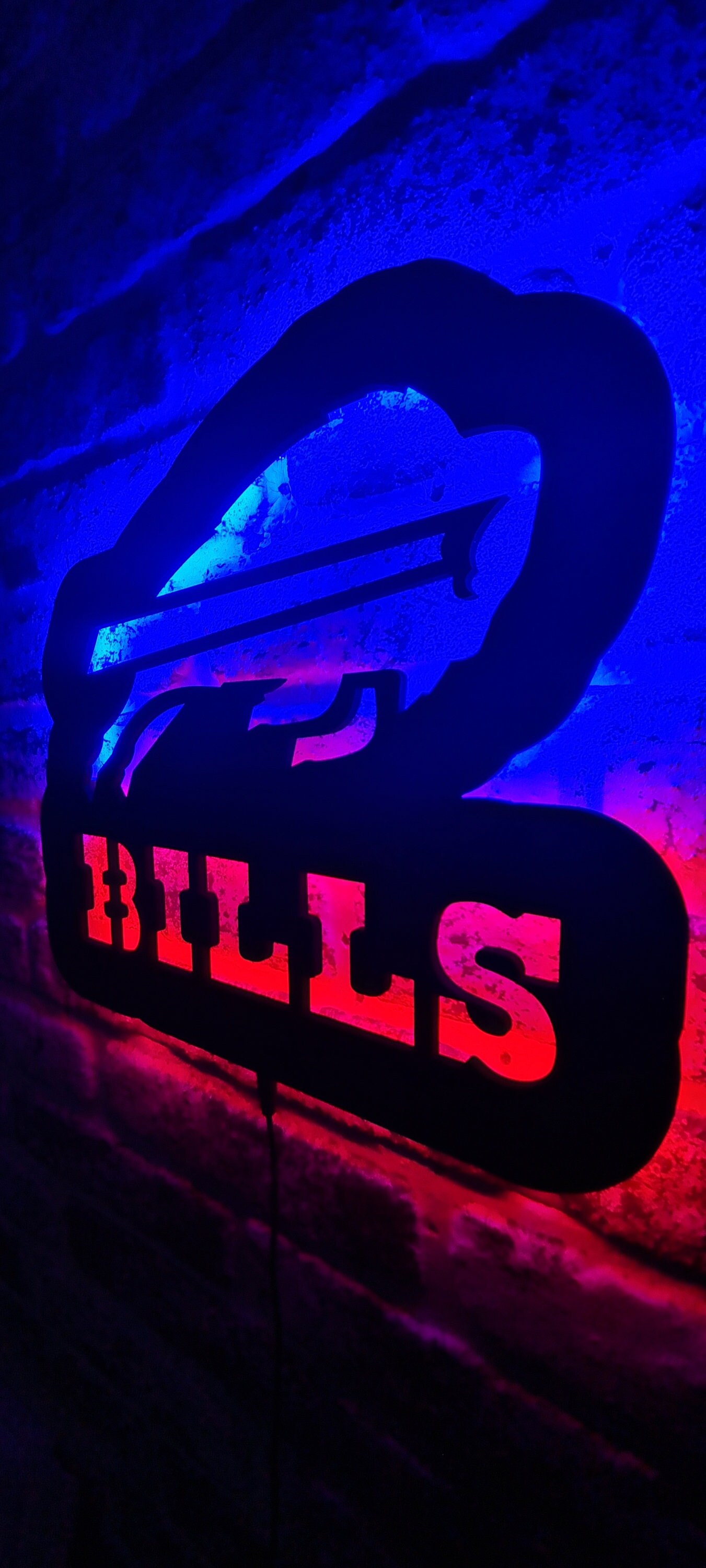 Buffalo Bills Led Sign Bills American Football Fans - Etsy