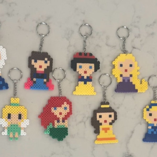 Perler Bead Keychain - Etsy