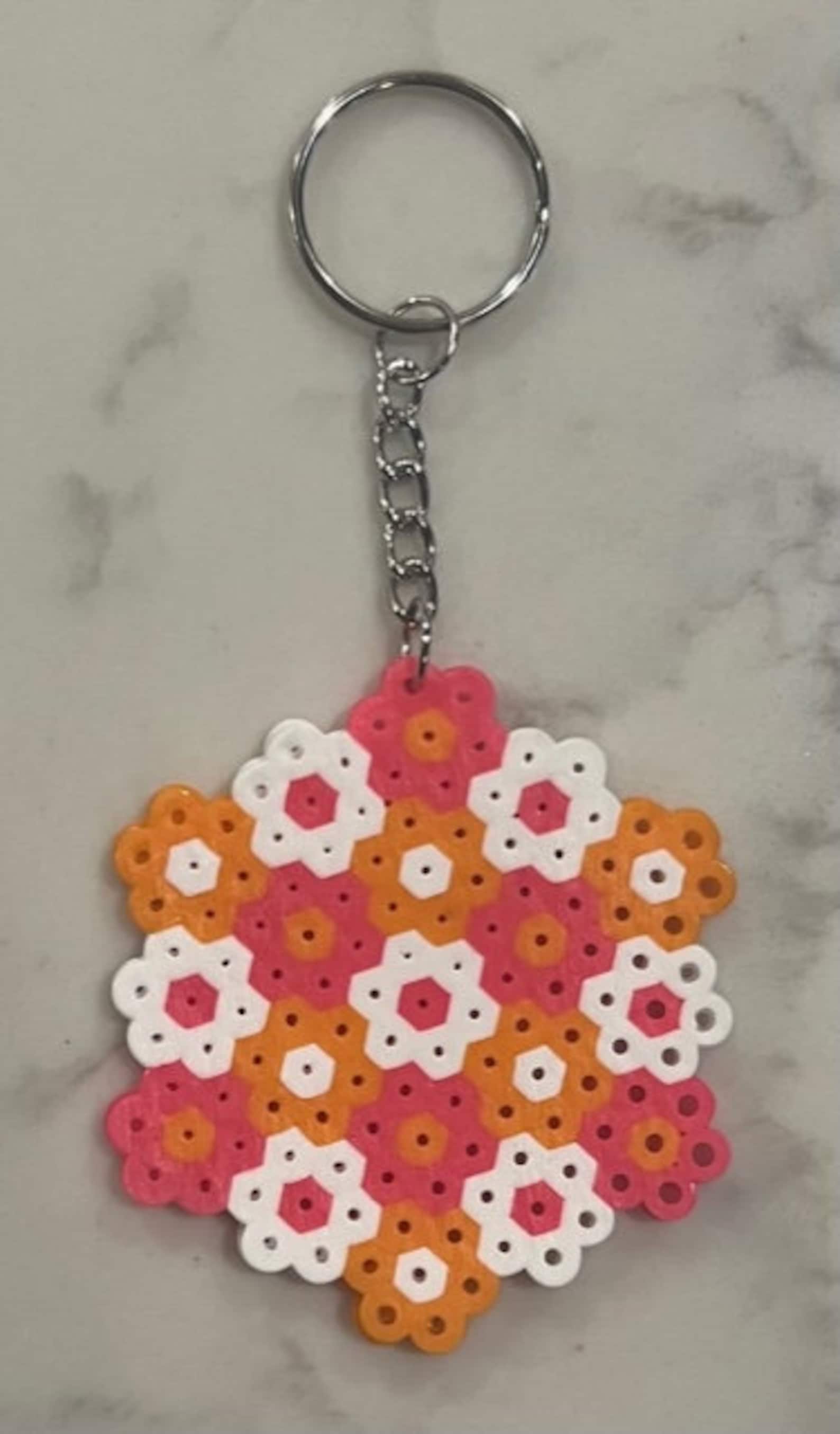 Any 2 Keychains, SAVE by Bundling, Handmade, Perler Bead Keychain, Fuse ...