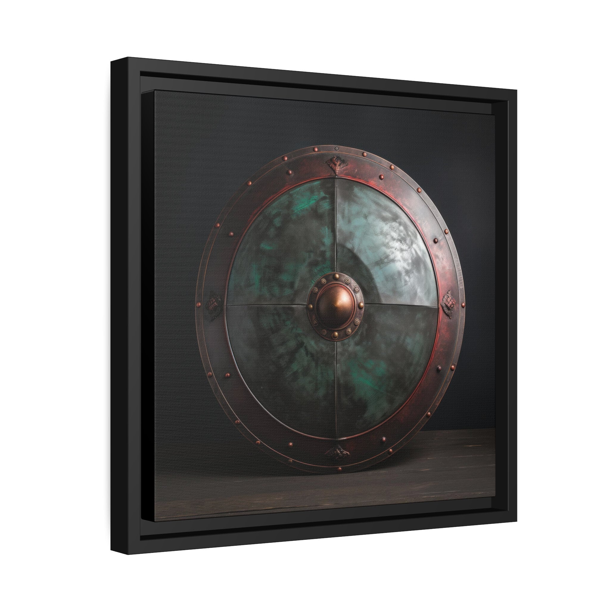 Armor of God Shield Canvas, Black Framed Christian Wall Art - Etsy