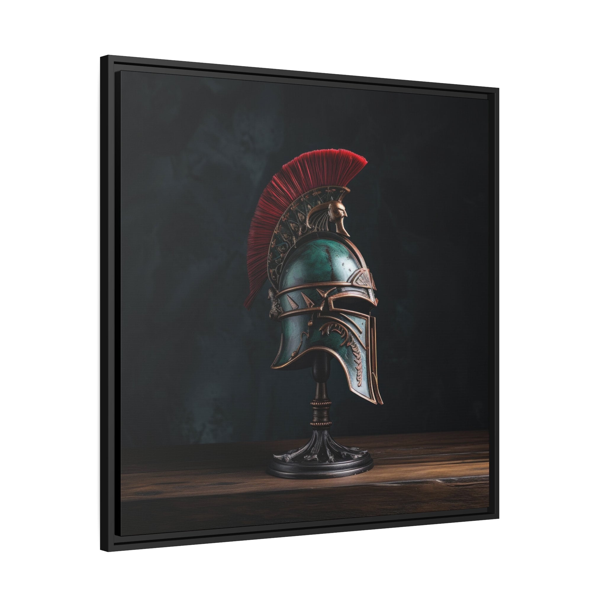 Armor of God Black Framed Canvas Dark Colors Christian Bible Verse ...