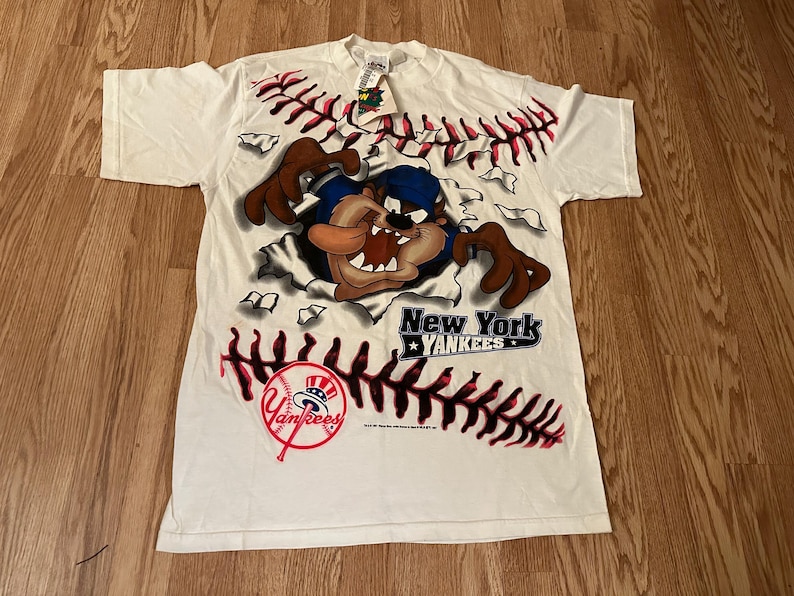 1997 Looney Toons Major League Baseball New York Yankees Taz Tazmanian ...