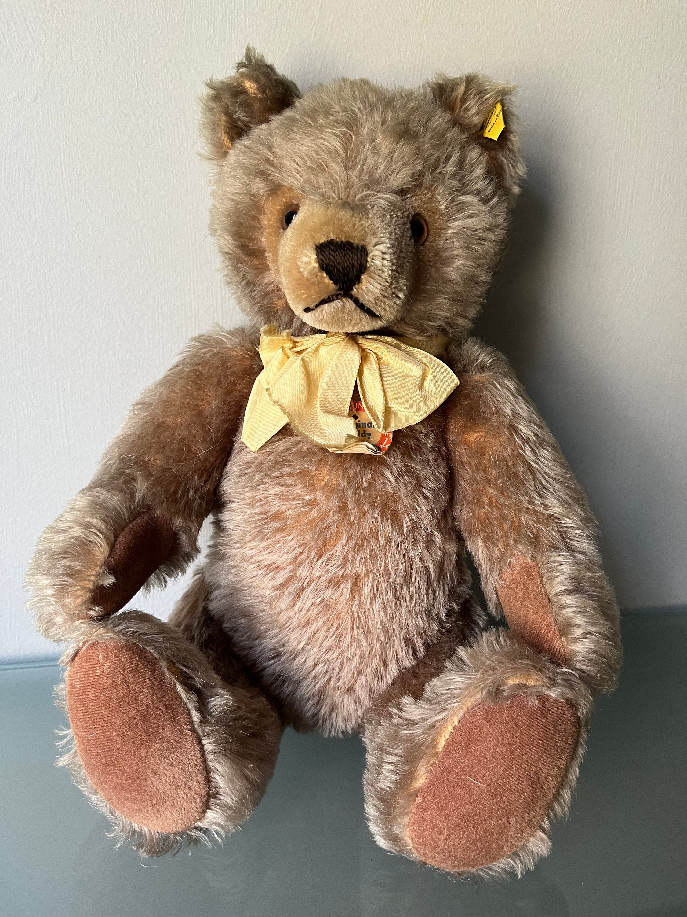 Vintage 1940s 50s Large 15 Steiff 5 Jointed Original Teddy Bear ...