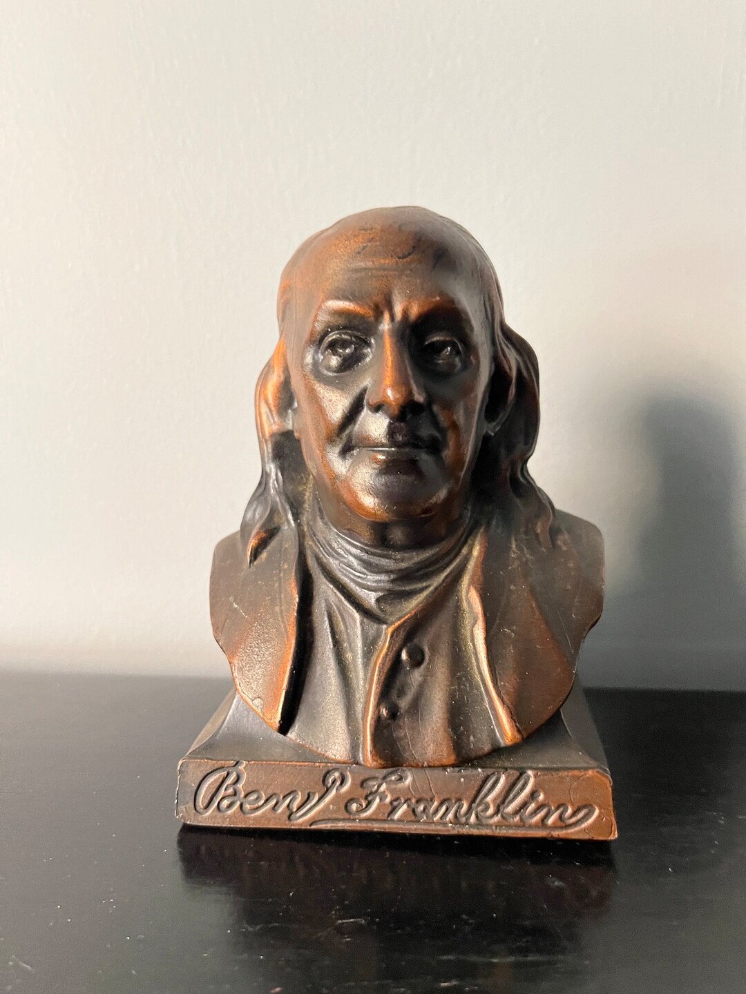 Benjamin Franklin Bank, A.C.R. Limited, Franklin Insurance Incentive, 1950's, Vintage Metal Bank ...