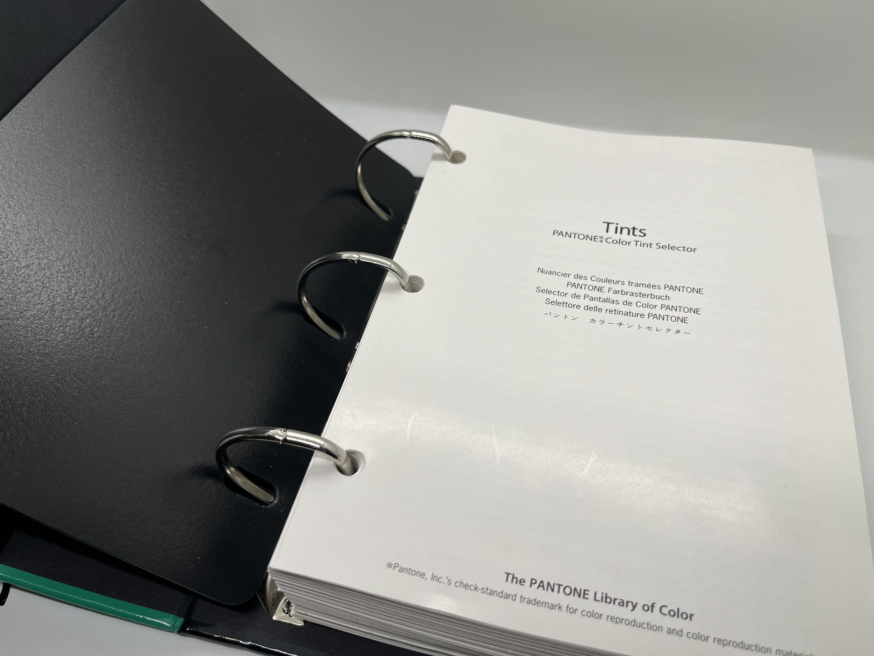 Pantone Tints Color Binder Excellent Condition, Like New - Etsy