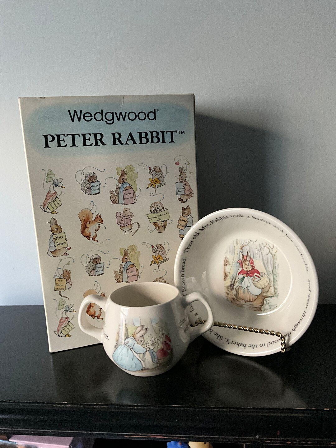 Vintage New in Box Wedgewood Beatrix Potter-peter Rabbit Child’s ...