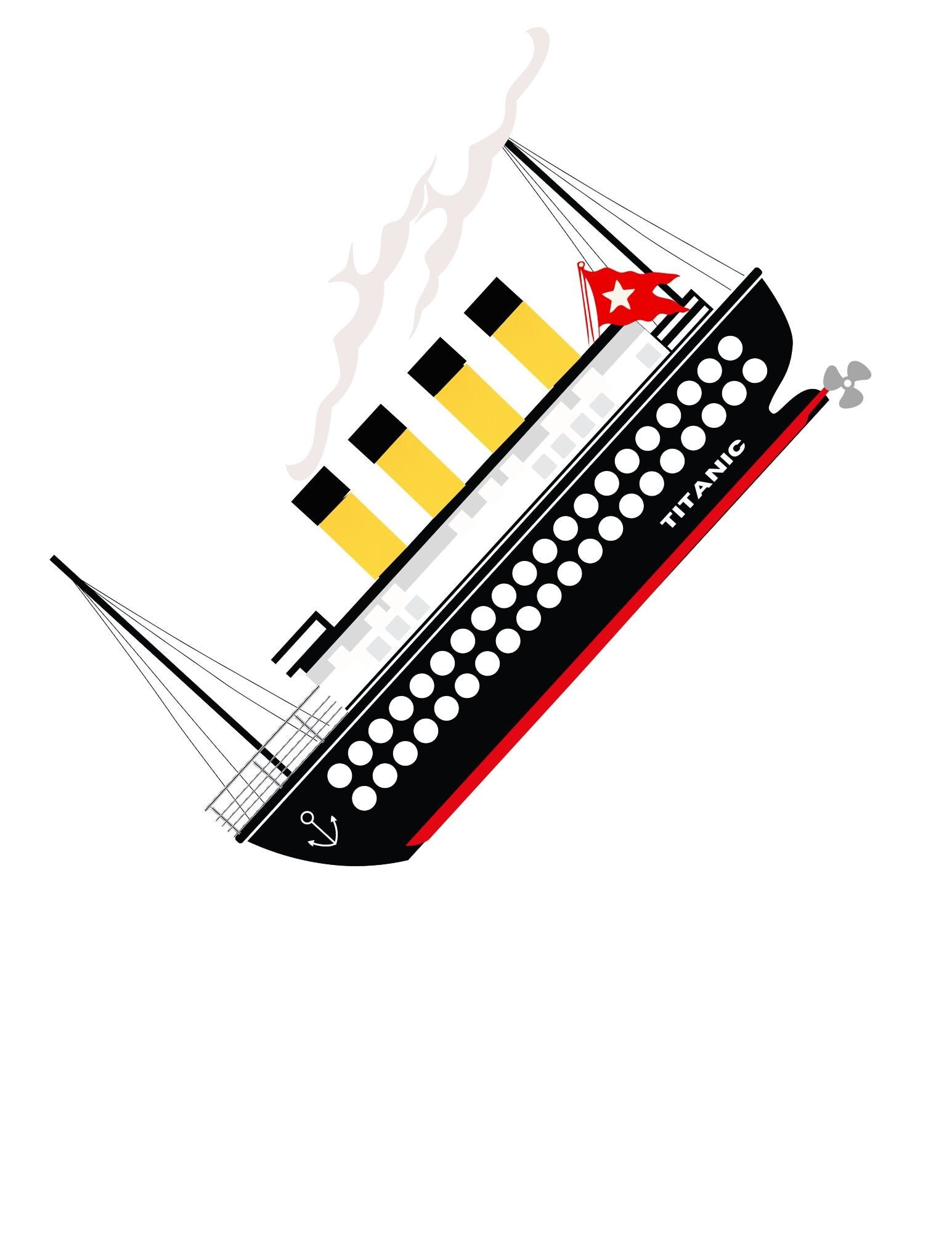 TITANIC Party Cake Topper W Lifeboats and Accessories! TITANIC Party ...