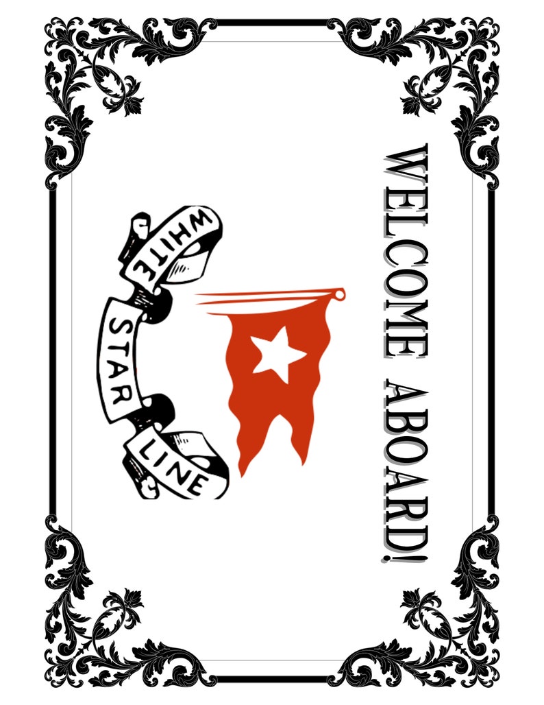 TITANIC Party Cake Topper W Lifeboats and Accessories TITANIC Party ...