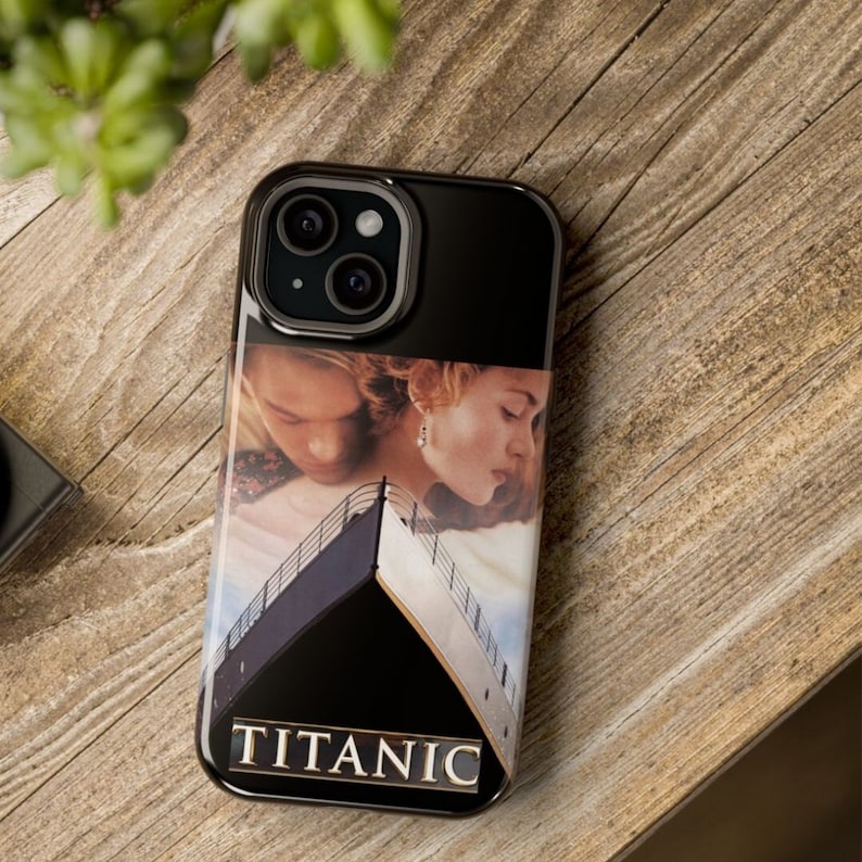 TITANIC ORIGINAL Movie Poster Impact-resistant Cases Jack and Rose ...