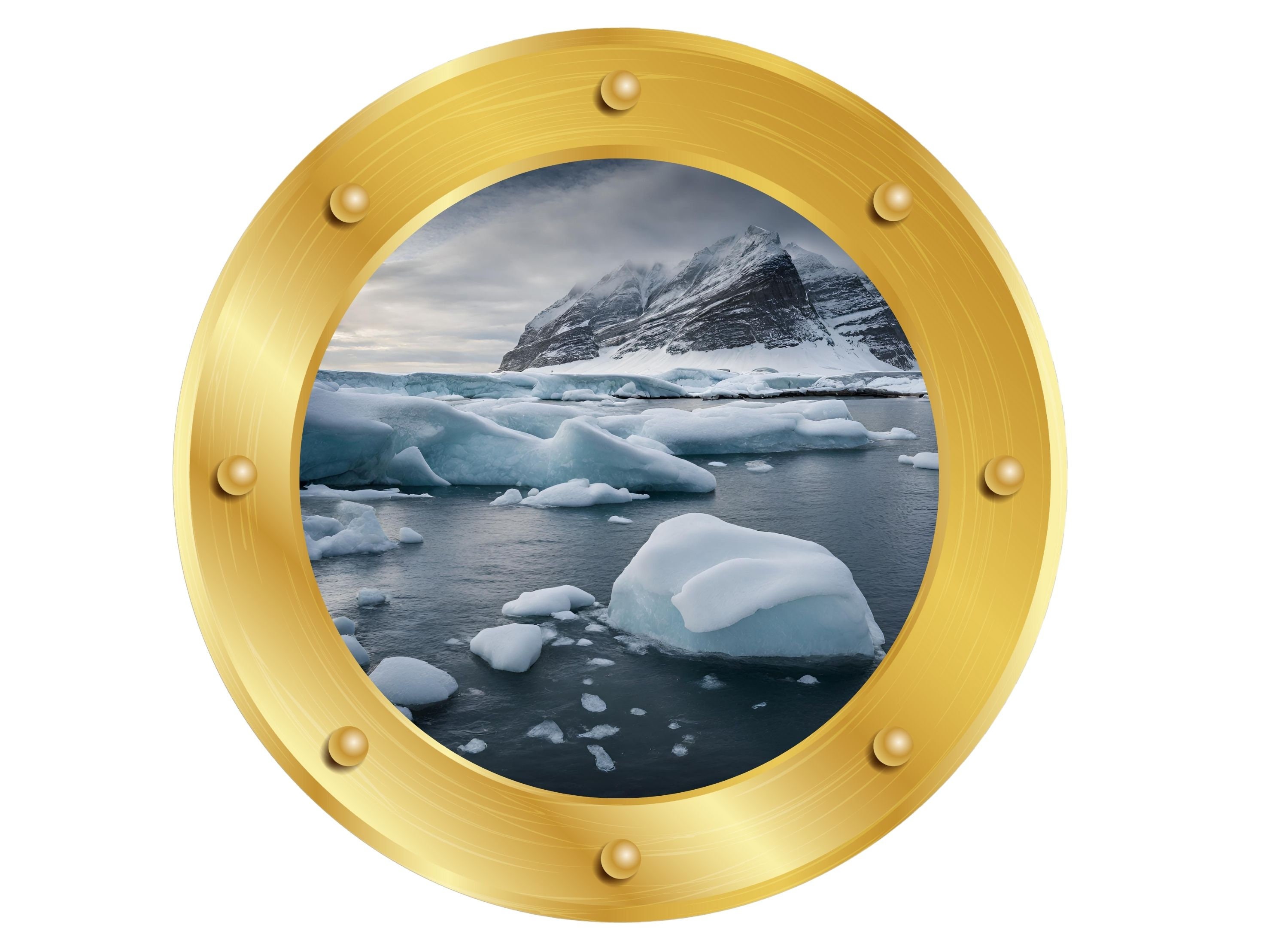 TITANIC Gold Party Cake Topper W Lifeboats and Accessories and Two ...