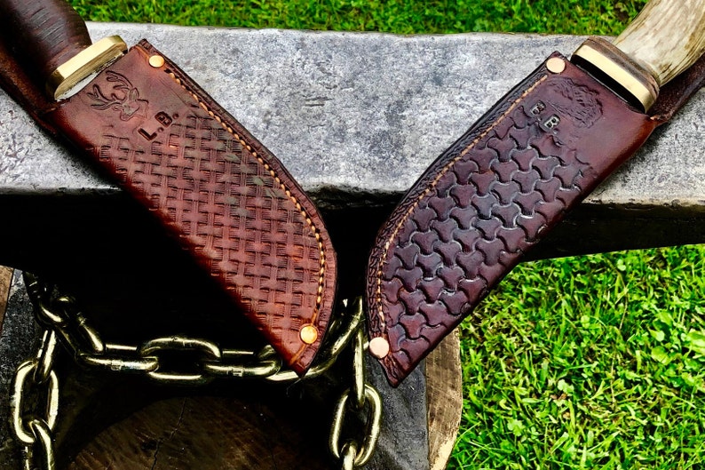 Leather Knife Sheath - Etsy