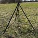 Strong Iron Campfire Cooking Tripod, Handmade With Wrought Iron Chain ...