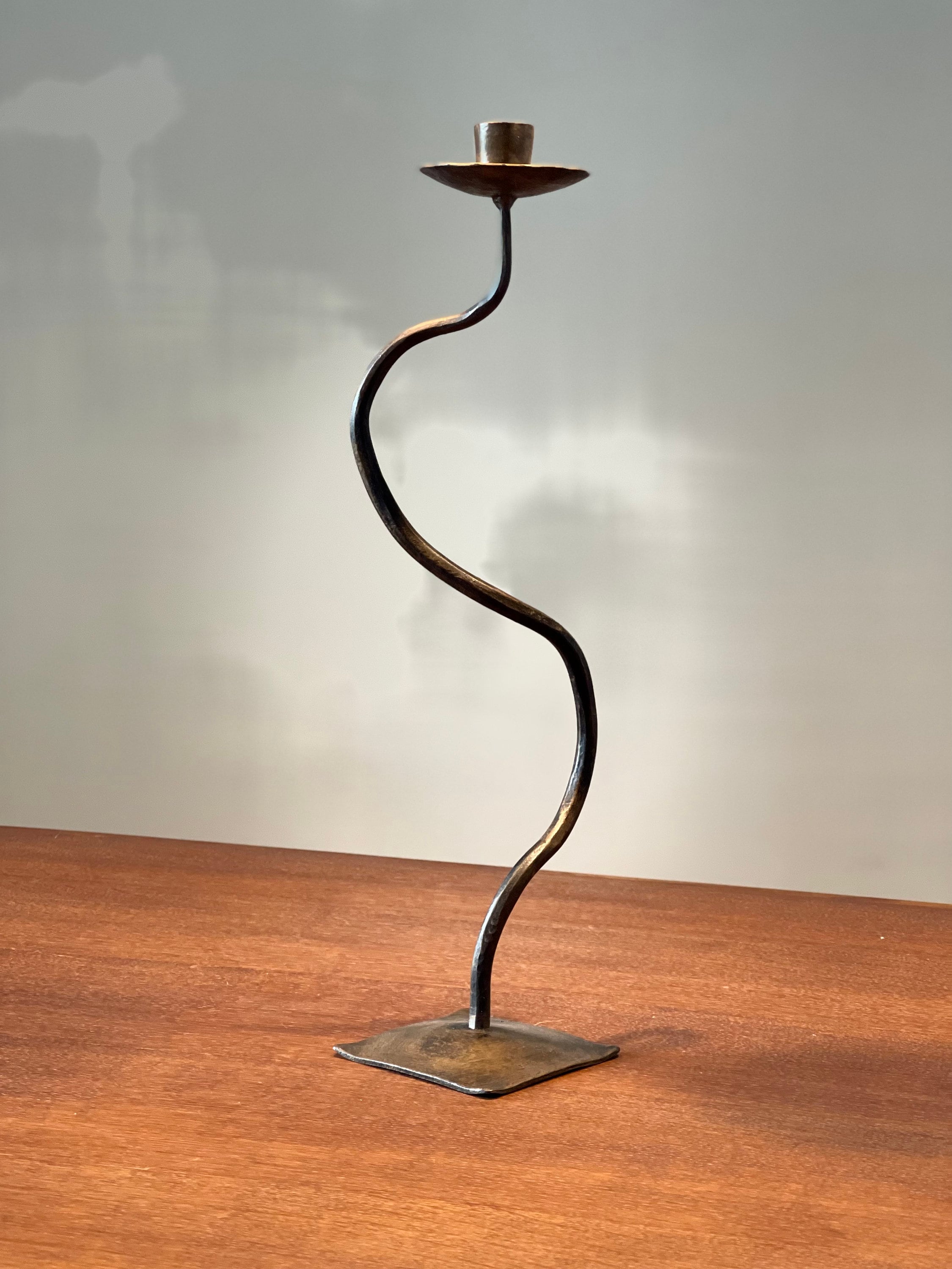 Handmade Wrought Iron Forged Standing Type Goldenblack - Etsy