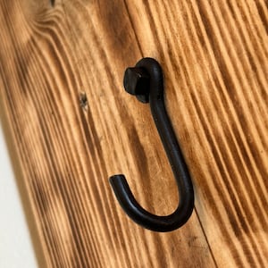 Very Nice Small - Mini Wrought Iron Forged Hook - Etsy