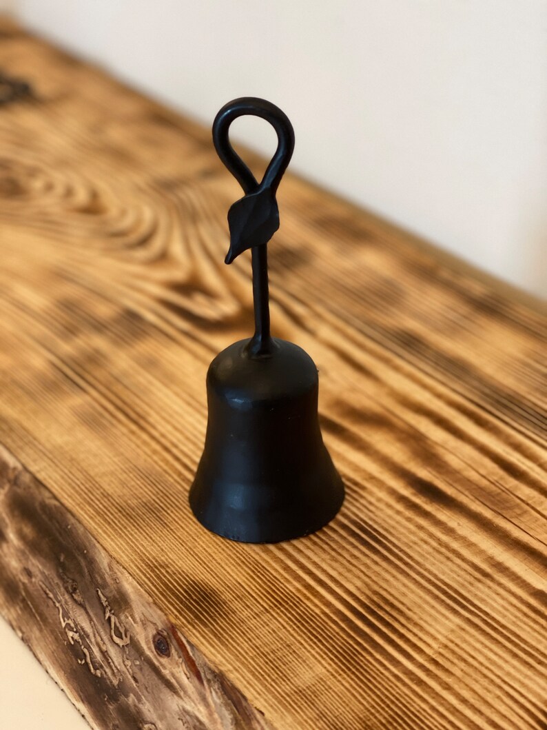 Hand Forged Bell | Forge Home Decor | Iron Steel Blacksmith | Vintage ...